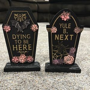 Hobby Lobby | Holiday | Tombstone Table Decor | Poshmark
